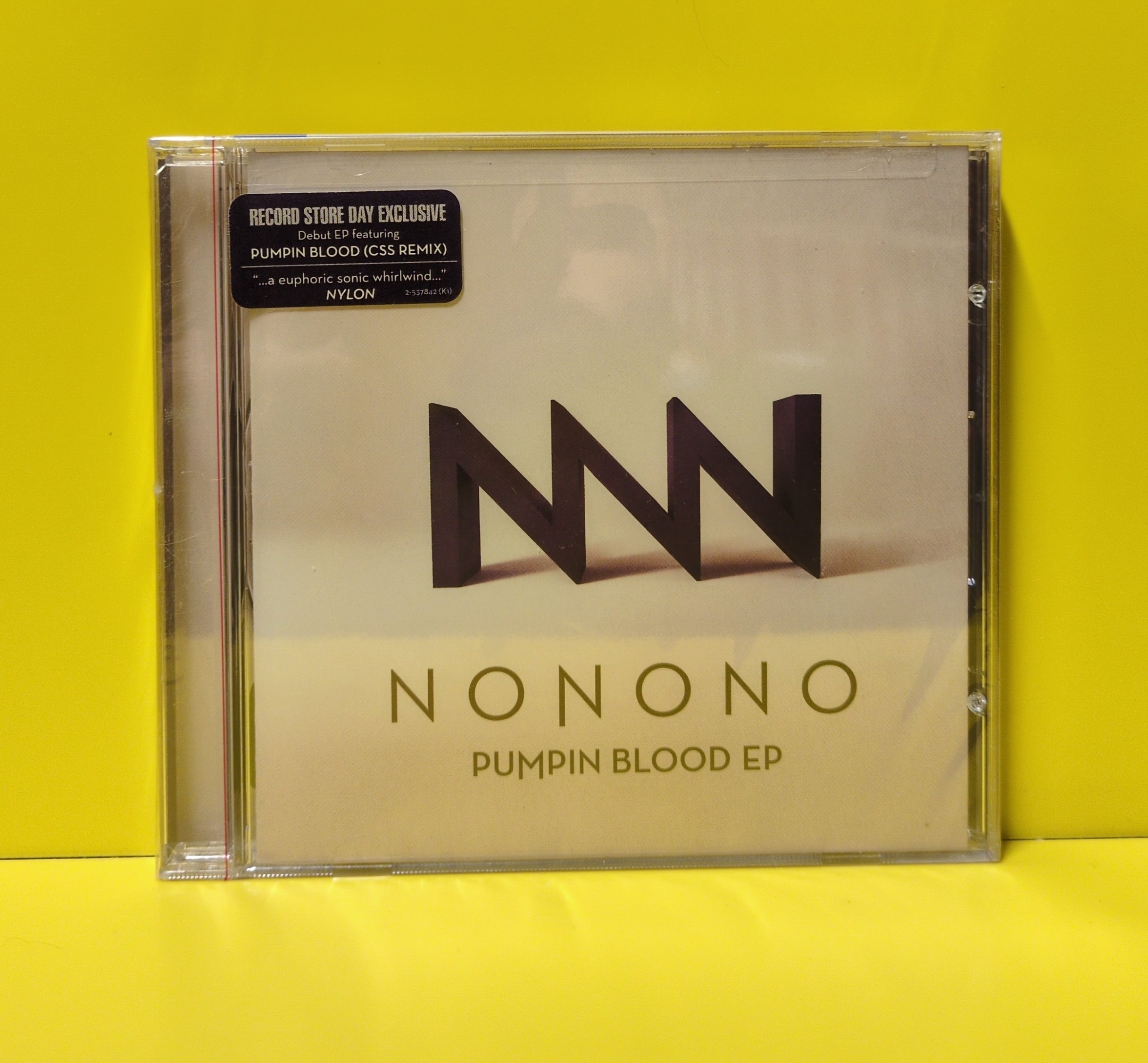 Nonono - Pumpin Blood EP - 2013 - 537824-2 New - Sealed - CDs - Record – Vinyl Bay 777