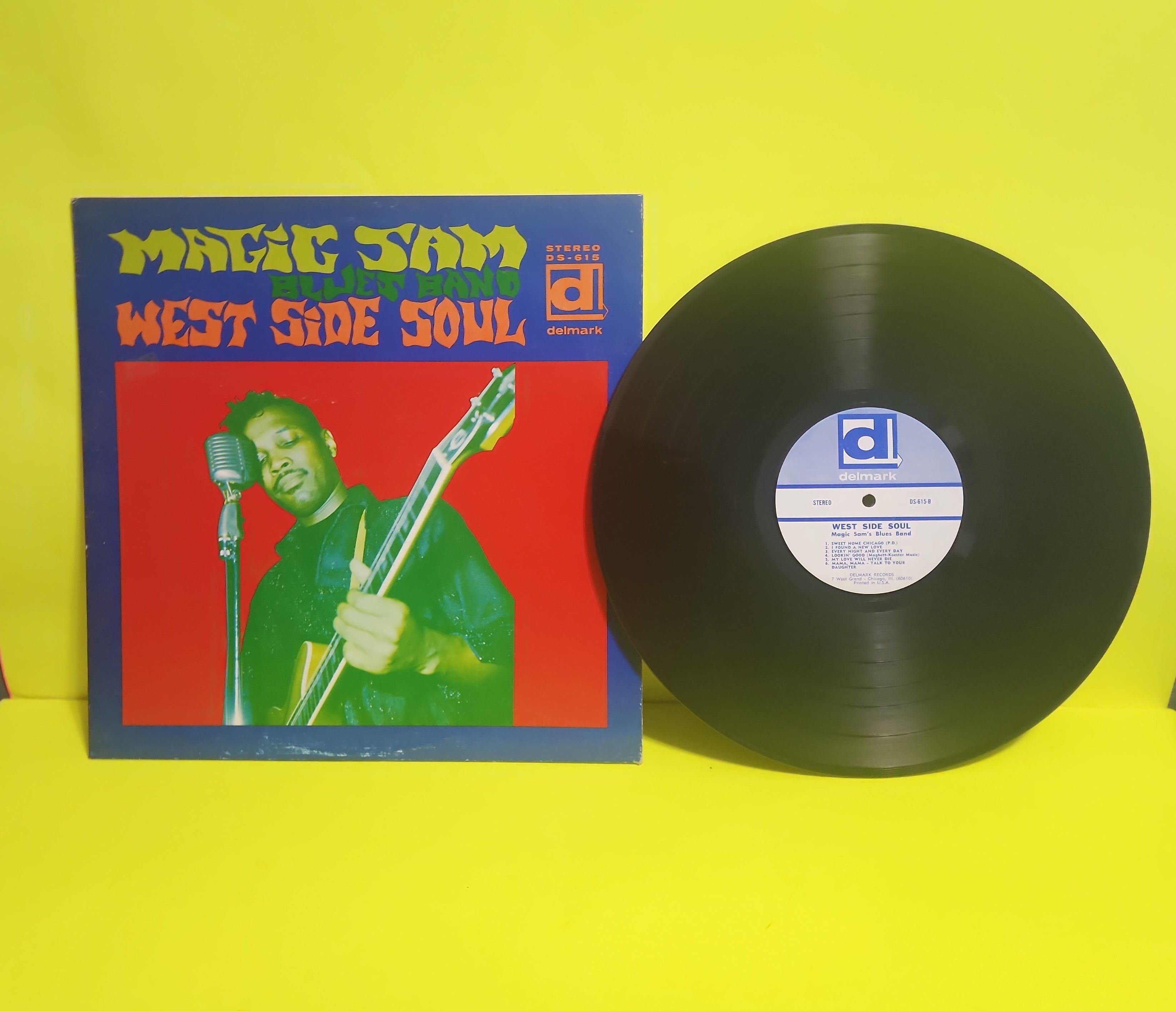 Magic Sam Blues Band - West Side Soul / 1st Press - 1969 - DS-615 Used ...