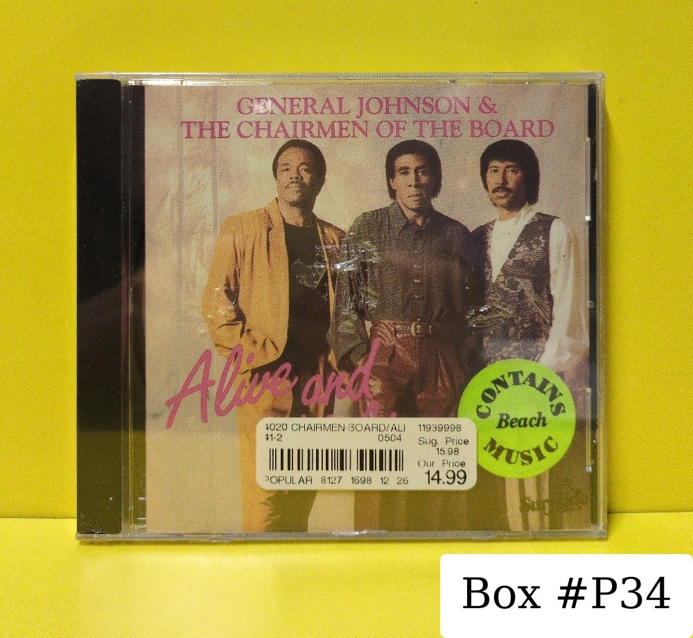 General Johnson & The Chairmen Of The Board - Alive And Kickin' - 1990 ...