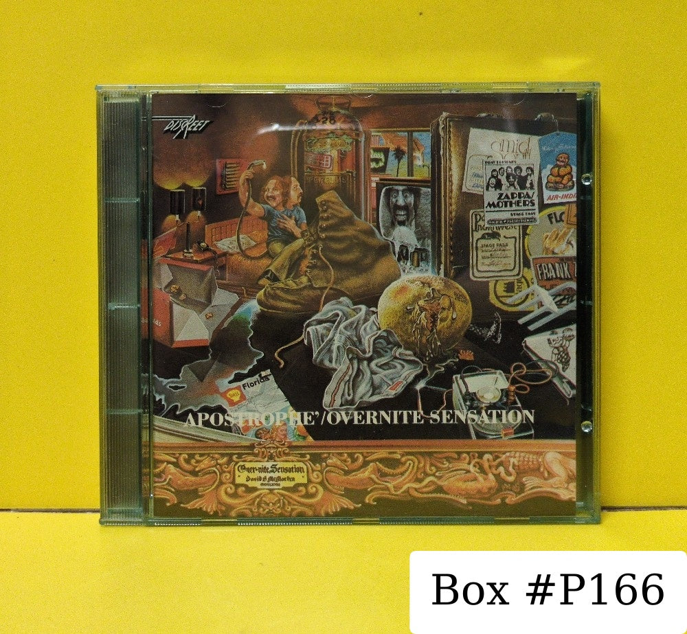 Frank Zappa - Apostrophe' / Overnite Sensation - RCD 40025 - Used - EX ...