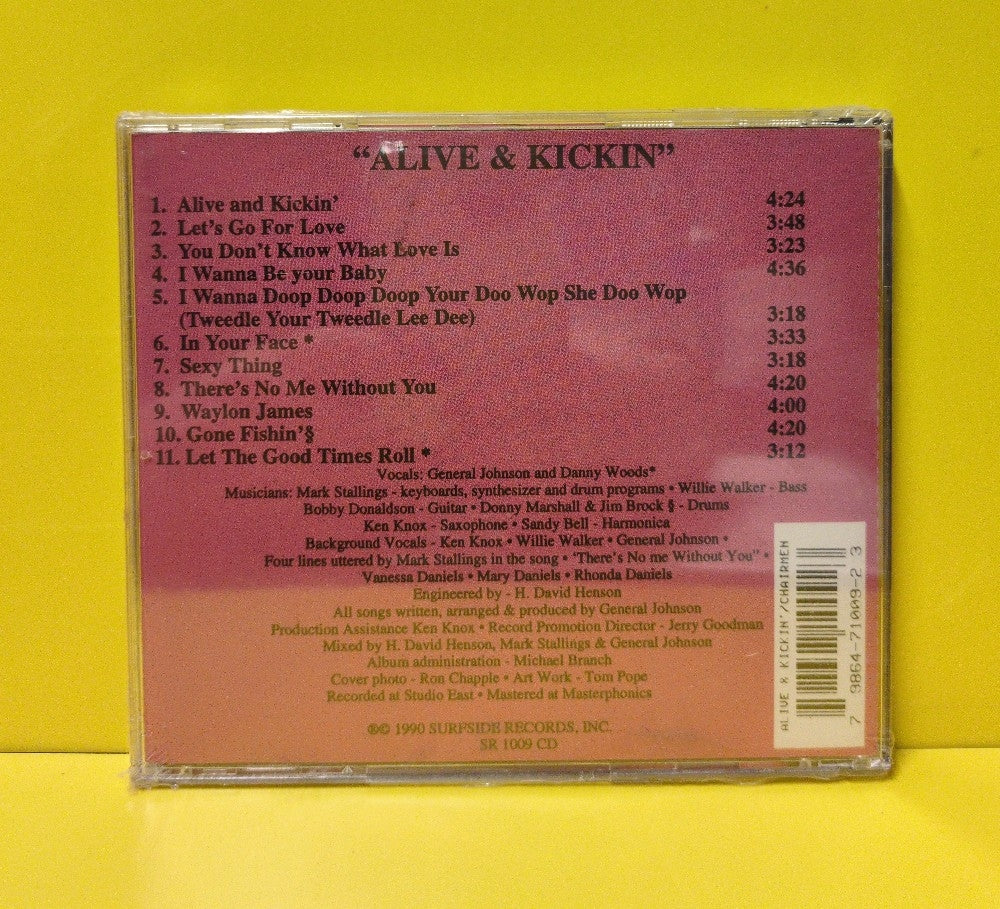General Johnson & The Chairmen Of The Board - Alive And Kickin' - 1990 ...