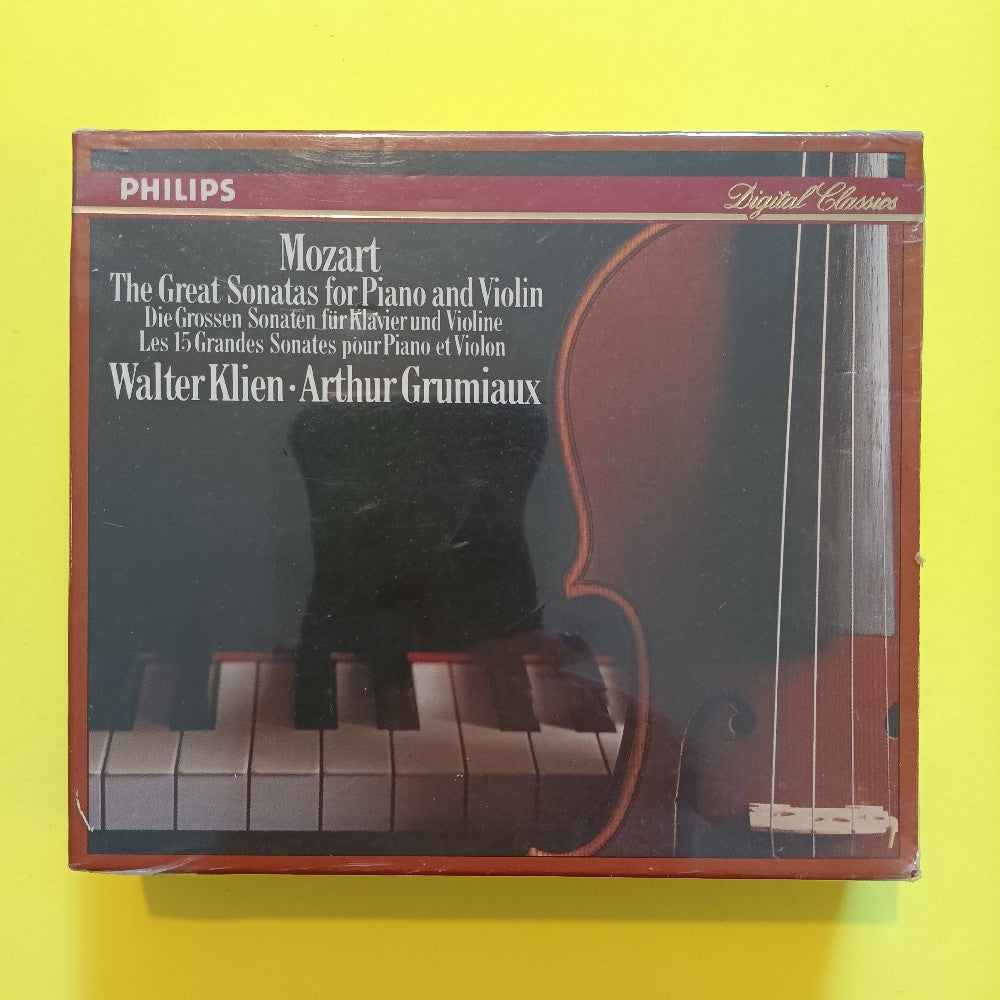 Mozart Walter Klien Arthur Grumiaux - The Great Sonatas For Piano And – Vinyl Bay 777