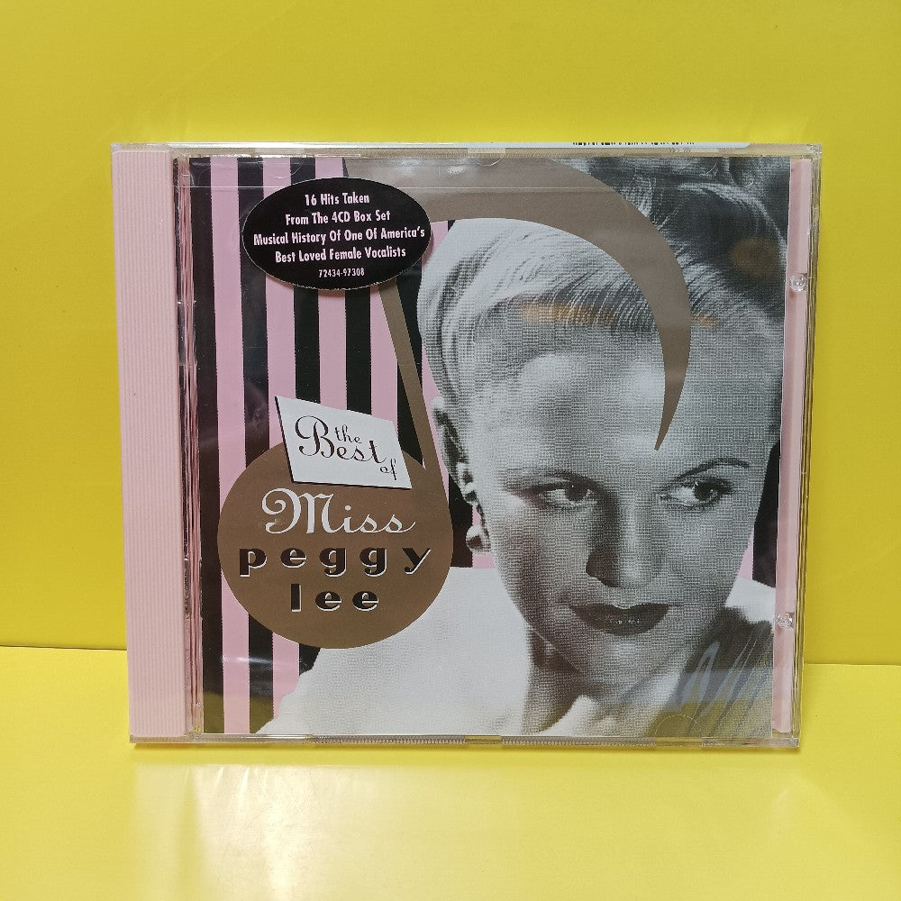 Peggy Lee - The Best Of Miss Peggy Lee - 1998 - 72434-97308-2-3 - New ...