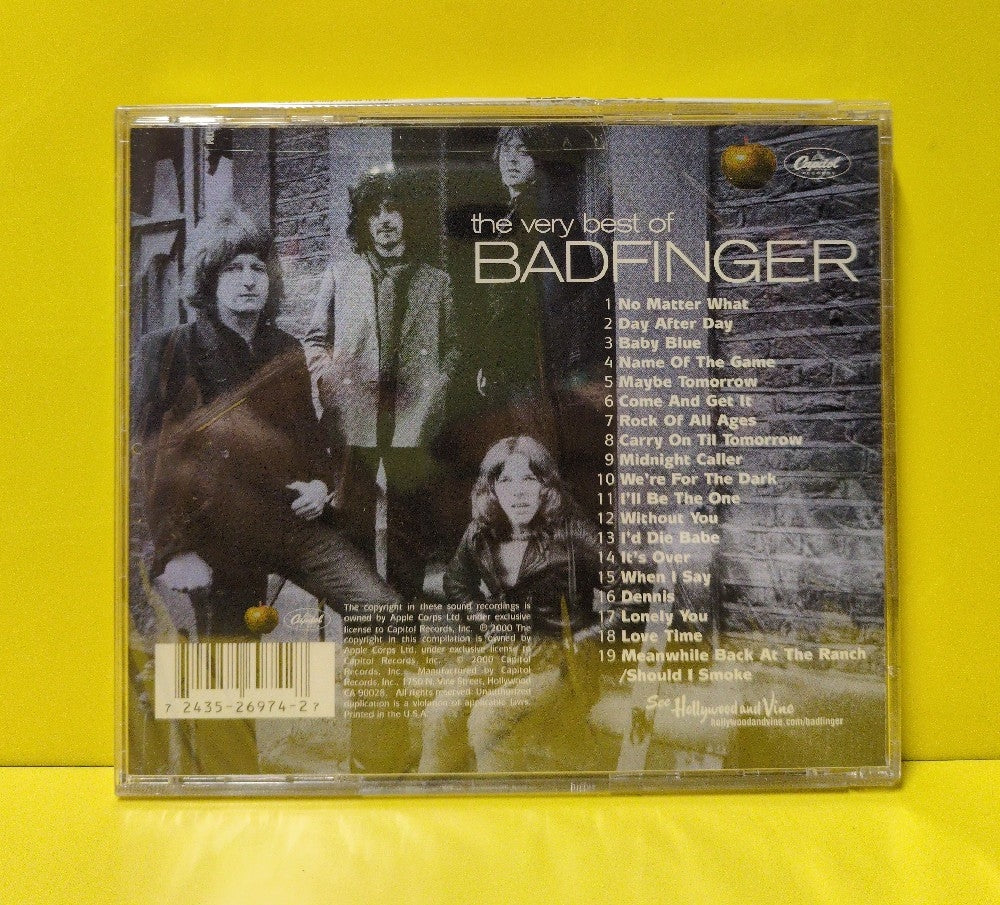 Badfinger - The Very Best Of Badfinger - 7243 5 26974 2 7 - New - Seal ...