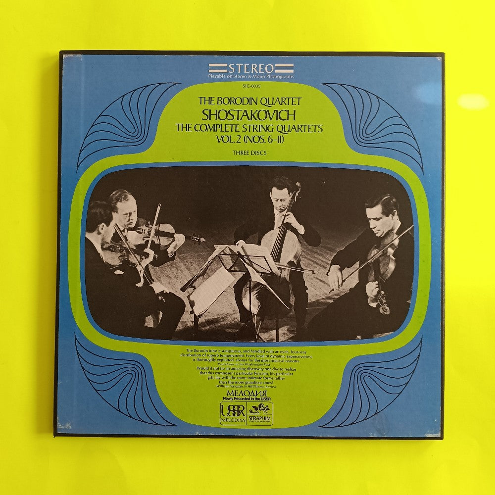 The Borodin Quartet / Shostakovich - Complete String Quartets Vol. 2 3 ...
